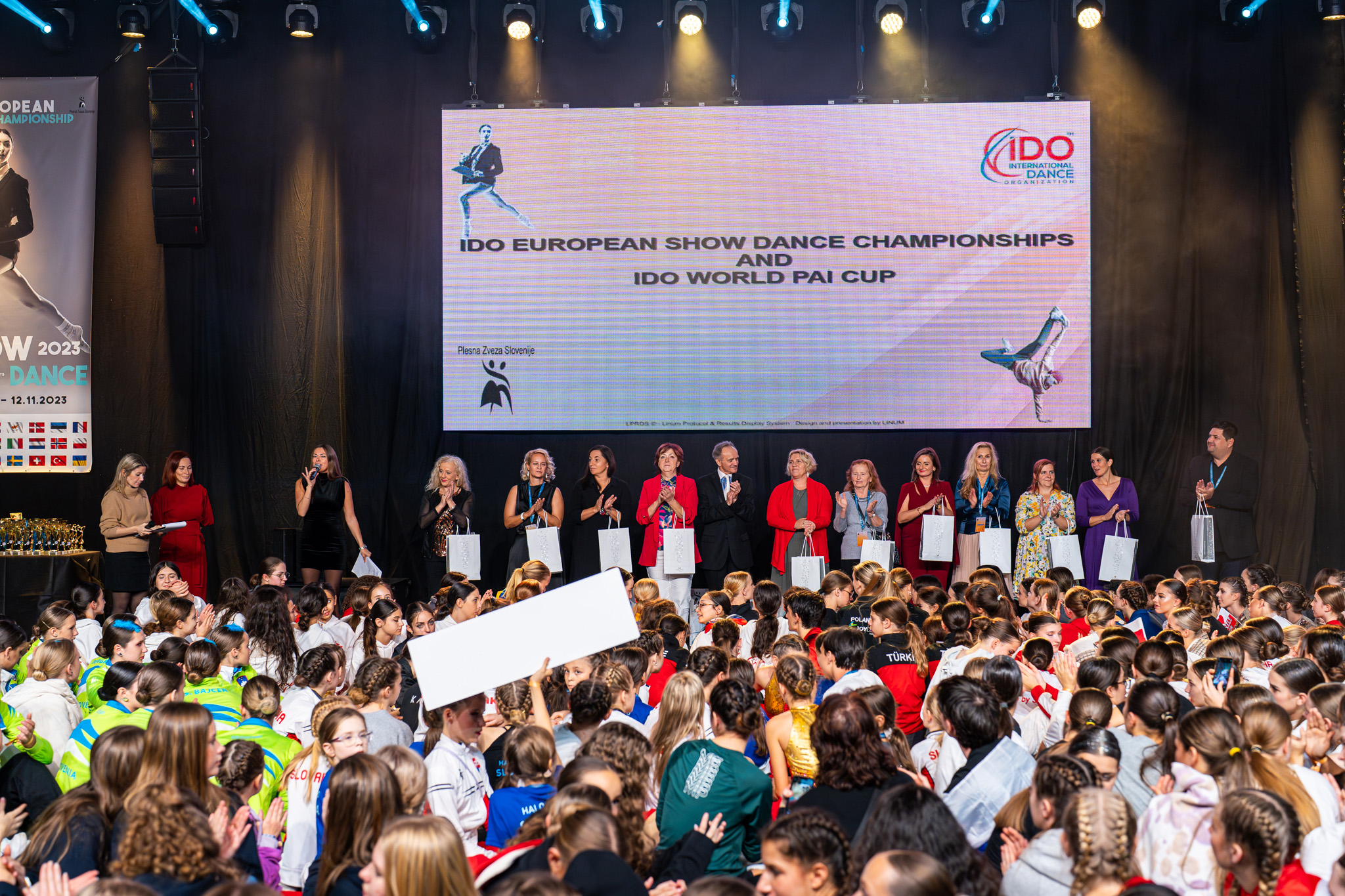 Amazing Parade of the Nations at the IDO European Show Dance Championship 2023 in Lasko ...
